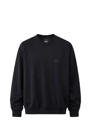 Y - 3 Cotton Sweatshirt - Black
