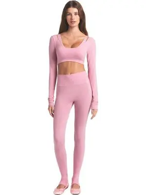 SKIMS High Waisted Legging | | Wool Rib - Halite