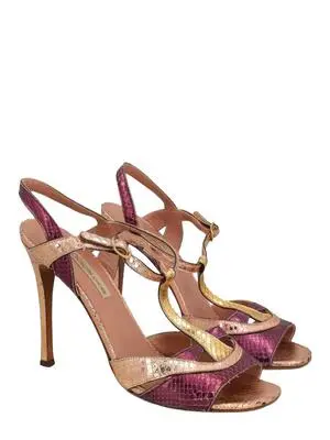 L' AUTRE CHOSE Open-toe High-heel Sandals - Pink