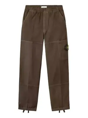 Stone Island Panelled Trousers - Brown