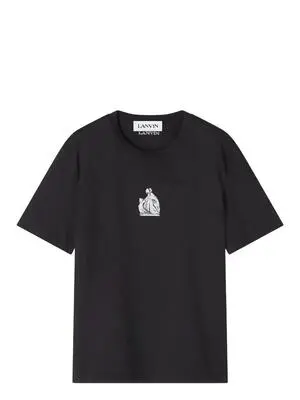 LANVIN Mother And Child T-shirt - Black