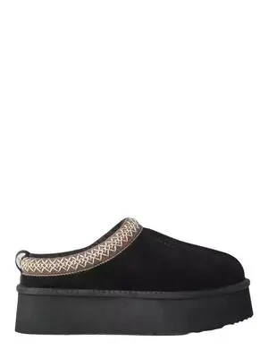 GAELLE Eskimo Sabot Platform Boots - Black