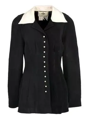 Fendi Button Shirt - Black