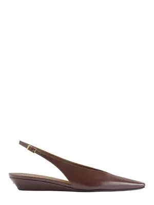 GIUSEPPE ZANOTTI Virginia Wedge Ballerinas - Brown
