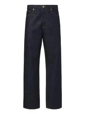 Dries Van Noten Wide-leg Cotton Jeans - Blue
