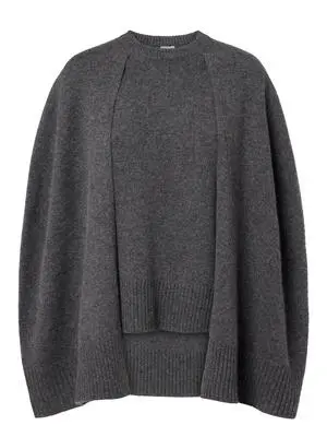 TOTEME Cashmere Poncho - Grey