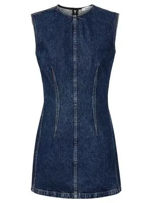 AGOLDE Barton Denim Minidress