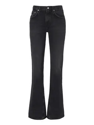 AGOLDE Kick Boot Bootcut Jeans In Reissue - Black