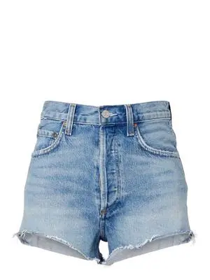 AGOLDE Ridley Denim Shorts - Blue