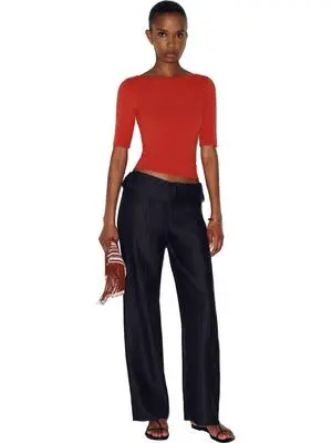 REFORMATION REFORMATION Santino Knit Top Red