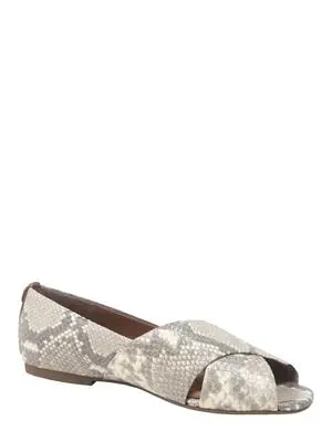 Gentle Souls Whoebe Flat Taupe Snake