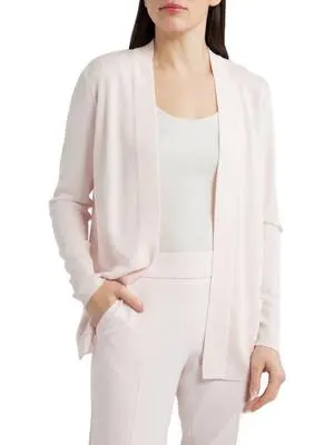 Anne Klein Open Front Cardigan - Soft Blossom