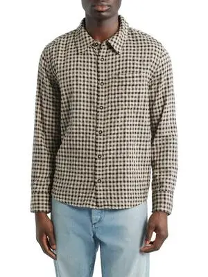 CORRIDOR Fall Check Button-up Shirt