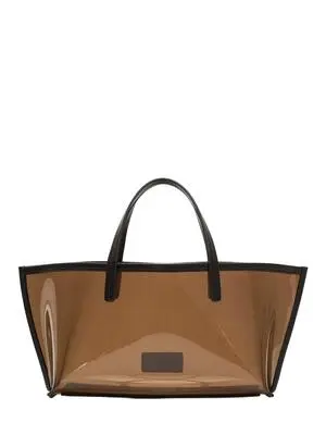 Staud Christos Mini Tote Bag Brown