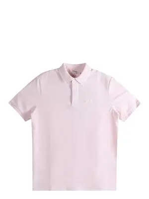 Polo Ralph Lauren Short-sleeve Oxford Polo With Knit Collar - Pink