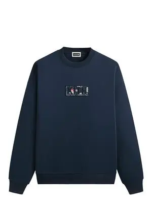 Kith For Columbia Patchwork Vintage Nelson Crewneck - Blue