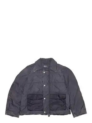 Enfants Riches Déprimés Collared Military Puffer - Black