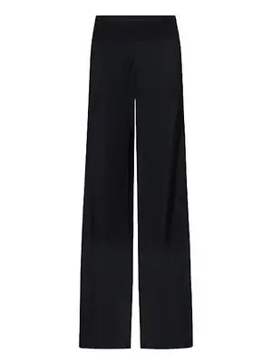 Rick Owens Bias Straight-leg Woven Trousers - Black
