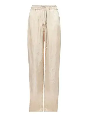 Rick Owens Dietrich Drawstring Woven Trousers - Sand