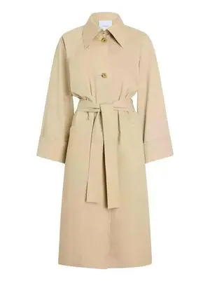 Patou Belted Trench Coat - Neutrals