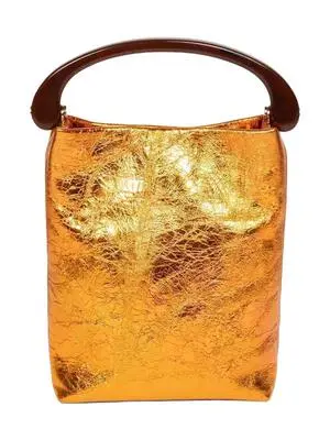 Dries Van Noten Micro Leather Tote - Orange