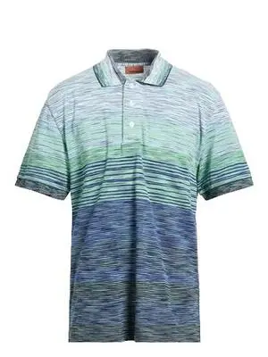 Missoni Polo Shirt Midnight Size Cotton - Blue