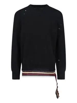 MAISON MARGIELA Cotton Sweater - Black