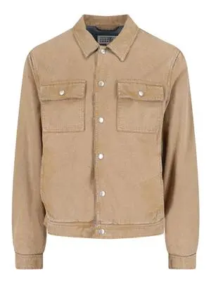 MAISON MARGIELA Trucker Jacket - Brown