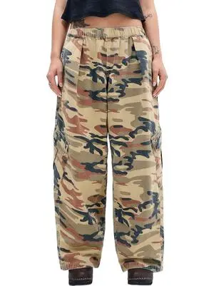BDG URBAN OUTFITTERS Bobbi Camo Cotton Cargo Pants - Desert Camo