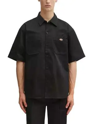 WACKO MARIA Dickies Logo Patch Pocket Shirt - Black
