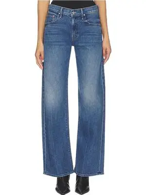 MOTHER The Mid Rise Lasso Sneak Jeans - Get Two Birds Stoned