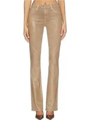 L'Agence Selma High-rise Bootcut Jeans - Rye Coated