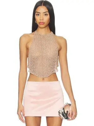 MAY MASHIAH Zoe Top - Rose Gold