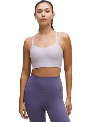 Lululemon Like A Cloud Longline Bra Light Support, B/c Cup - Faint Lavender