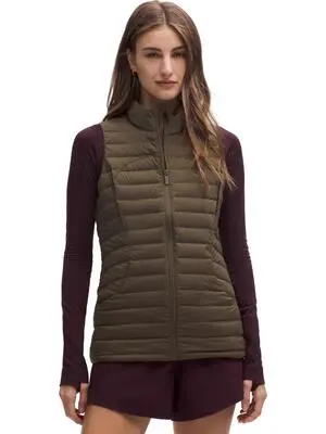 Lululemon Packable Down Vest - Olive Brown