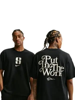 Nike Sabrina "put In Work" Dri-fit Basketball T-shirt - Black