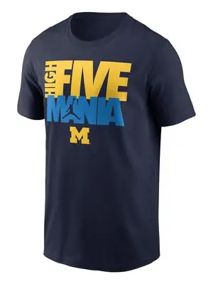 Nike Michigan Campus Local Madness College T-shirt - Blue