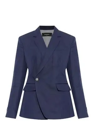 Dsquared2 Double-vented Blazer - Navy Blue