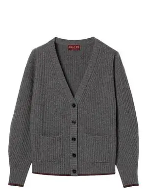 Gucci Oversize Cardigan - Grey