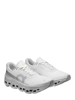 On Cloudmonster 1 Running Sneakers - White/white