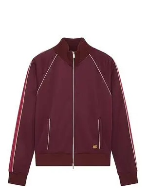 WALES BONNER Essence Track Jacket - Burgundy