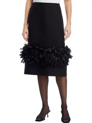 TOTEME Petal Skirt - Black