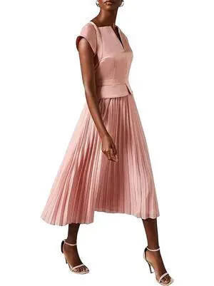 Coast Midi Dress - Blush