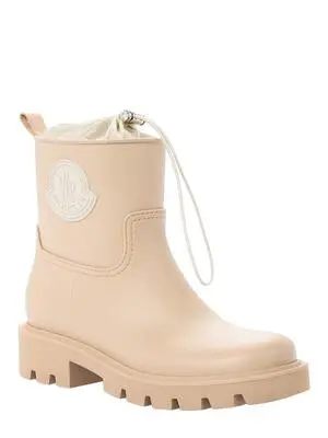 Moncler Kickstream Rain Boots - Beige