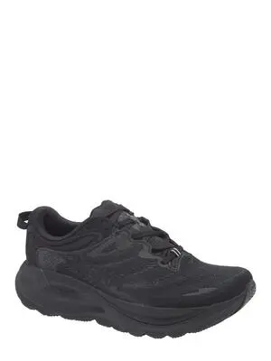 HOKA Gaviota 6 Stability Athletic Shoe - Black/black