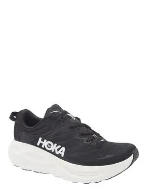 HOKA Gaviota 6 Stability Athletic Shoe - Black/white