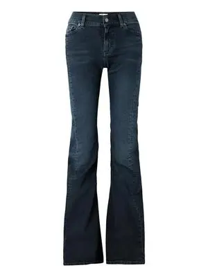 HAIKURE Gery Low-rise Bootcut Jeans - Blue