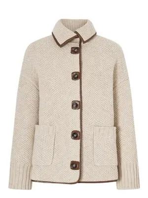 Altuzarra Llewellyn Wool Jacket - Neutrals