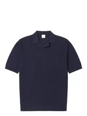 Eleventy Cotton Polo Shirt - Blue