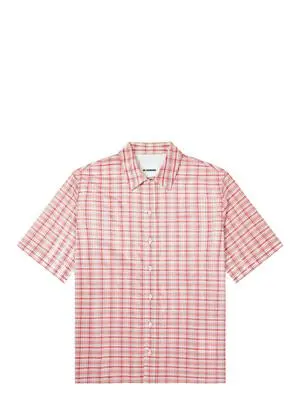 Canali Long Sleeve Polo Shirt - Pink
